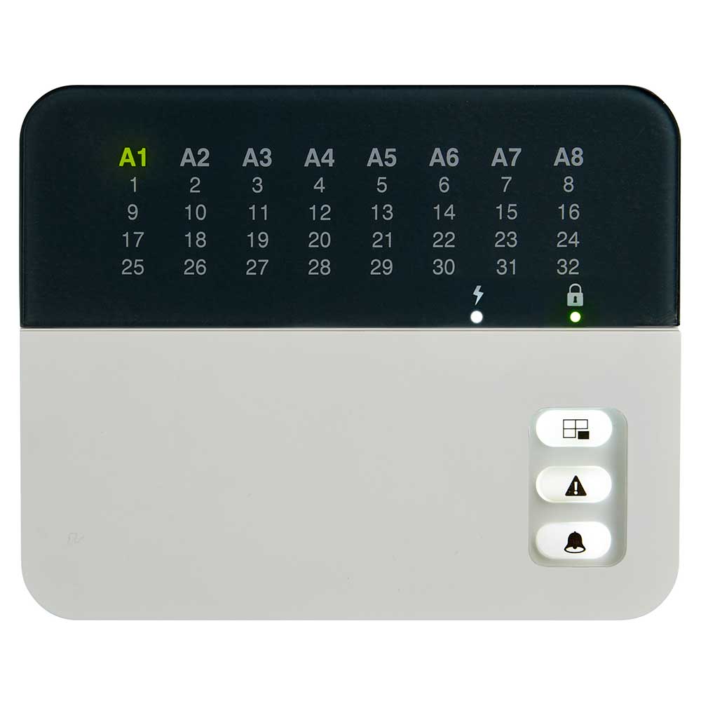 Teletek Eclipse 8 Alarm Paneli + Led 32 Keypad | Teletek Alarm